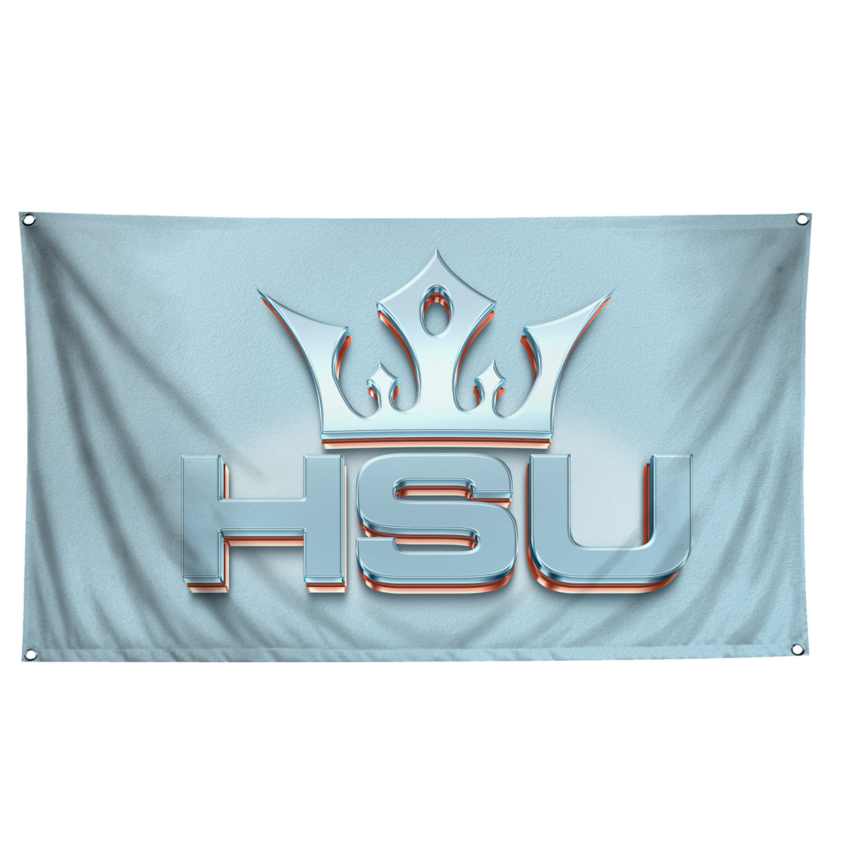 HSU Flag Crown Logo x Light Blue – WE ARE HSU
