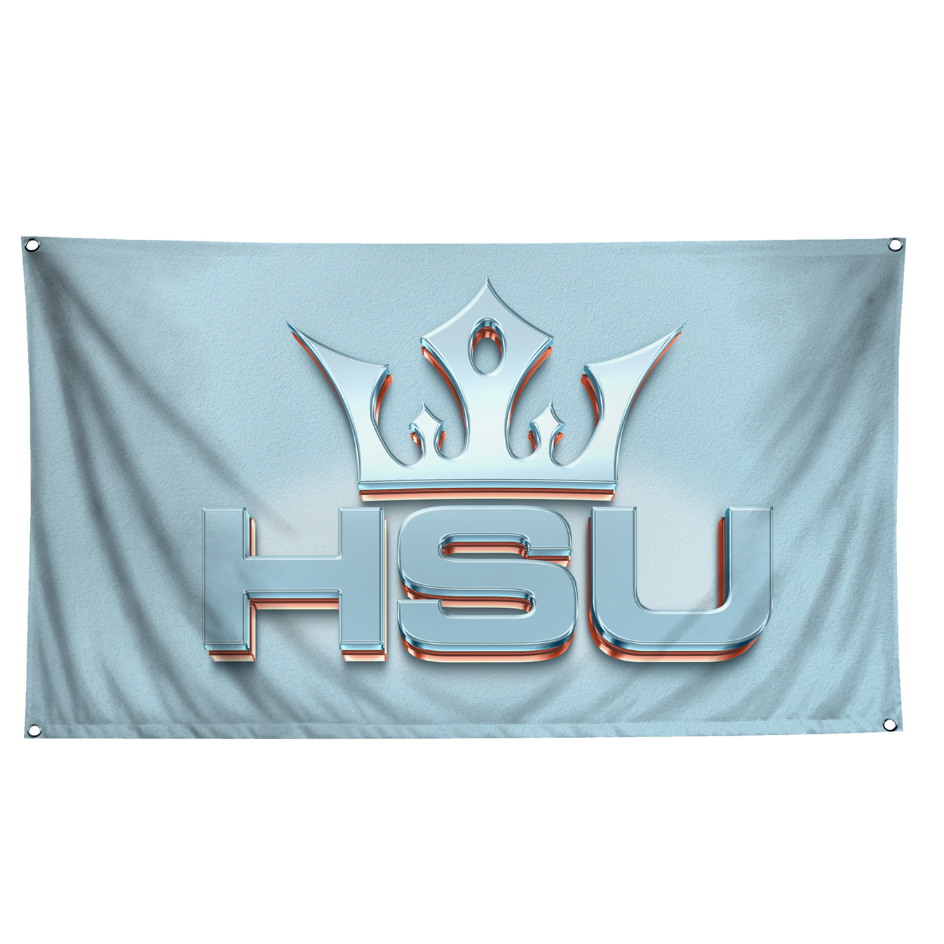 HSU Flag Crown Logo x Light Blue – WE ARE HSU